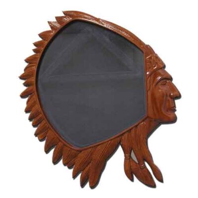 U.S. Air Force Shadow Boxes w/ flag made from solid mahogany