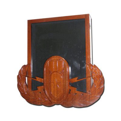 U.S. Air Force Shadow Boxes w/ flag made from solid mahogany