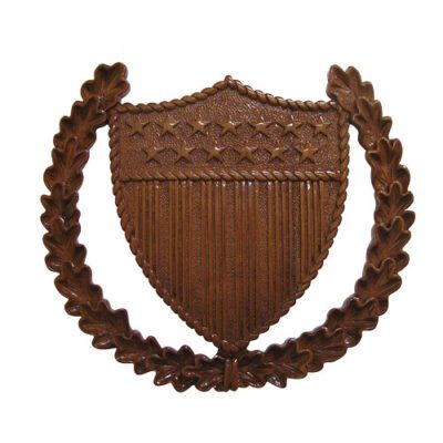 Coast Guard (USCG) Enlisted Officer In Charge Ashore Insignia Wooden ...