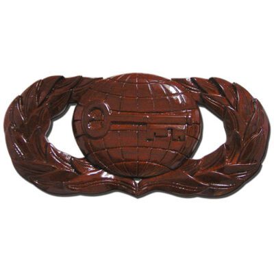 Air Force (USAF) Intelligence Badge Insignia Wooden Plaque – U.S ...