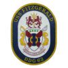 Navy (USN) - USS Fitzgerald DDG-62 Emblem Wooden Plaque