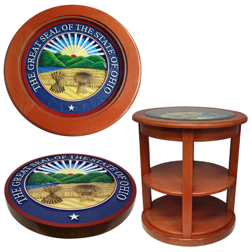 President Range State Seal End Table Model 2 – U.S. Federal Government ...