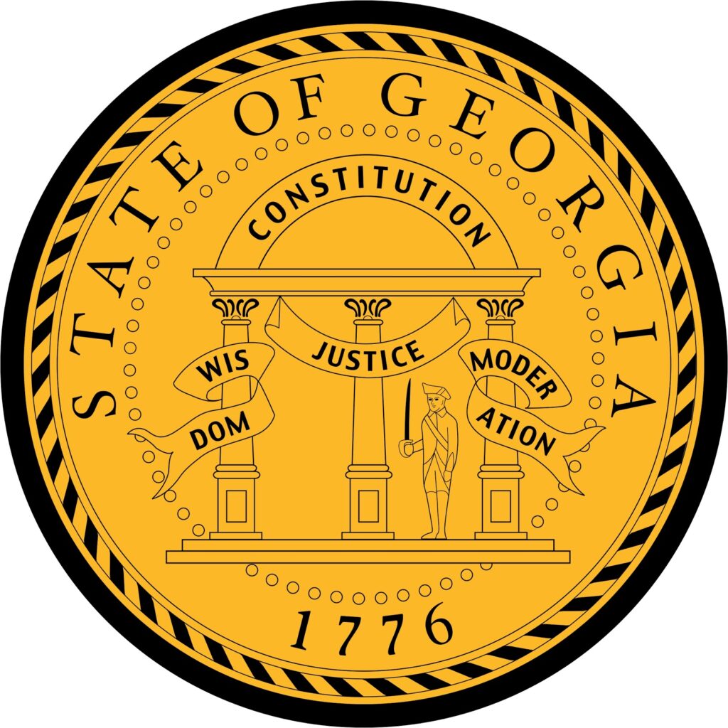 Great-Seal-of-State-of-Georgia-Mouse-Pad | U.S. Federal Government ...