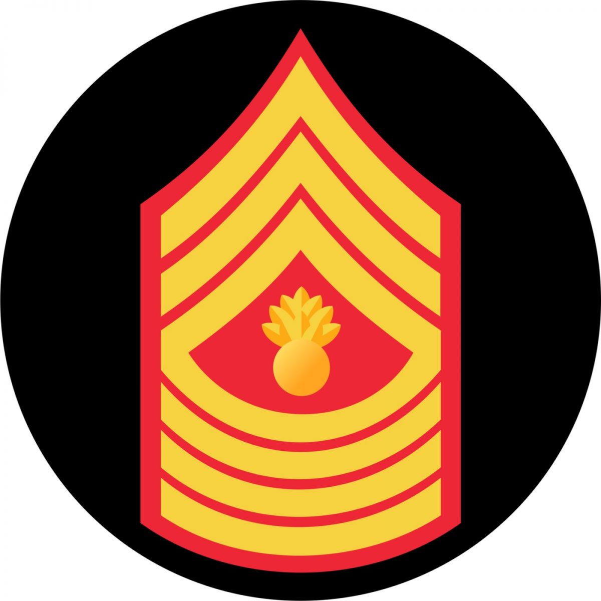 USMC Master Gunnery Sergeant Mouse Pad – U.S. Federal Government Agency ...