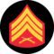 USMC Sergeant mouse pad for desktops | Government Service Agency ...