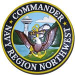 Navy (USN) Northwest Region Commander Seal Wooden Plaque