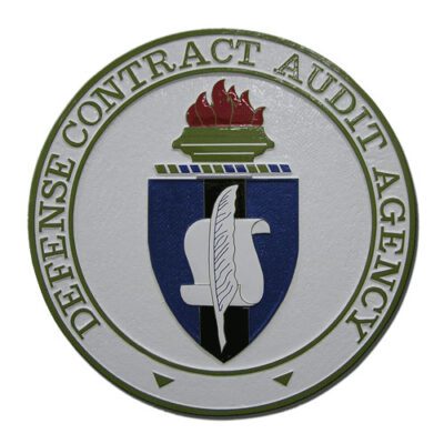 Defense Contract Audit Agency (DCAA) Official Sea Plaque