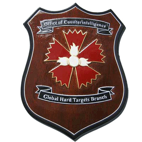 Office of Counter Intelligence Plaque 1 | Government Service Agency ...
