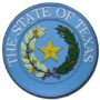 Texas State Official Seal Mahogany Wooden Wall Plaques