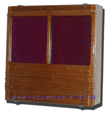 Firefighter Retirement Shadow Box made from mahogany | U.S. Federal ...