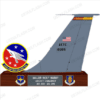 Custom Military Aircraft Tail Flashes Mahogany Wood Plaques