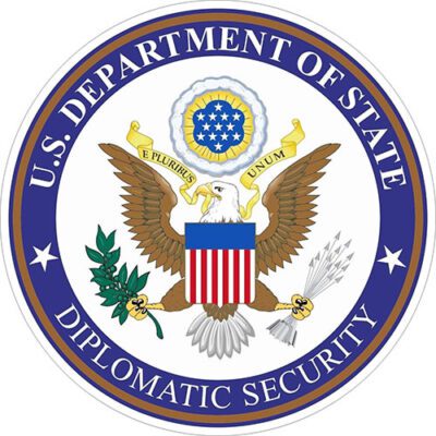 U.S. State Department Diplomatic Security Services Wooden Plaque – U.S ...