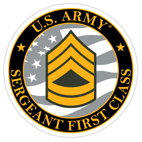 Army E-7 Sergeant First Class Seal Wooden Plaque | U.S. Federal ...